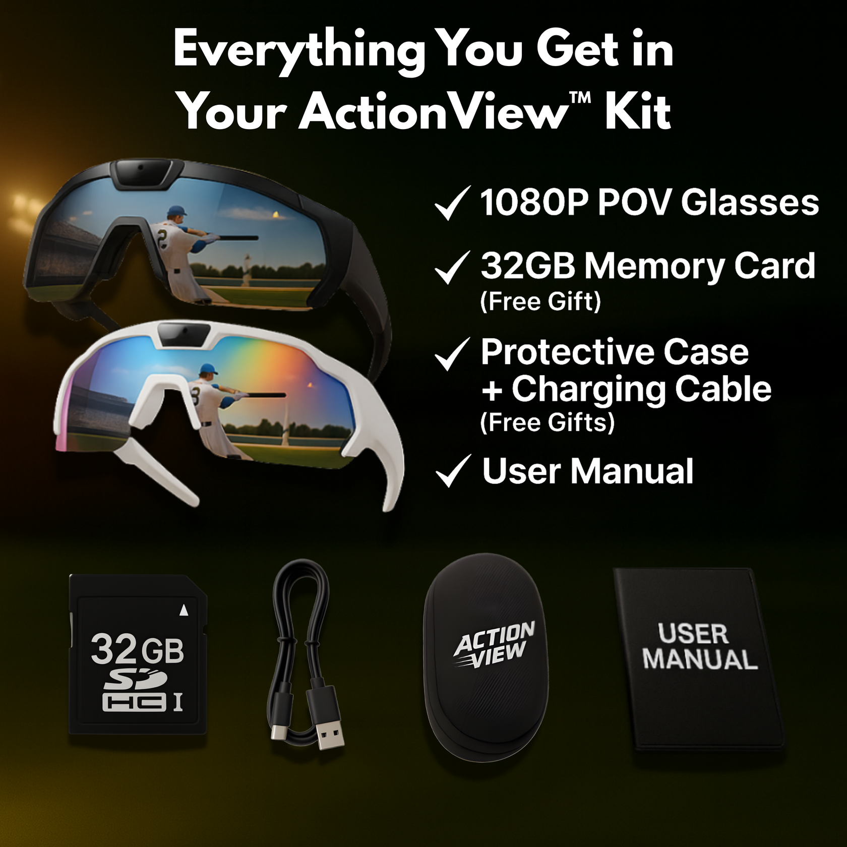 ActionView™ POV Glasses
